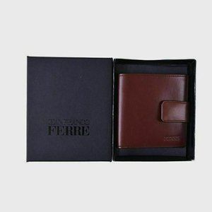 Gianfranco Ferre | Bags | Gianfranco Ferre Mens 0 Leather Bifold Wallet ...